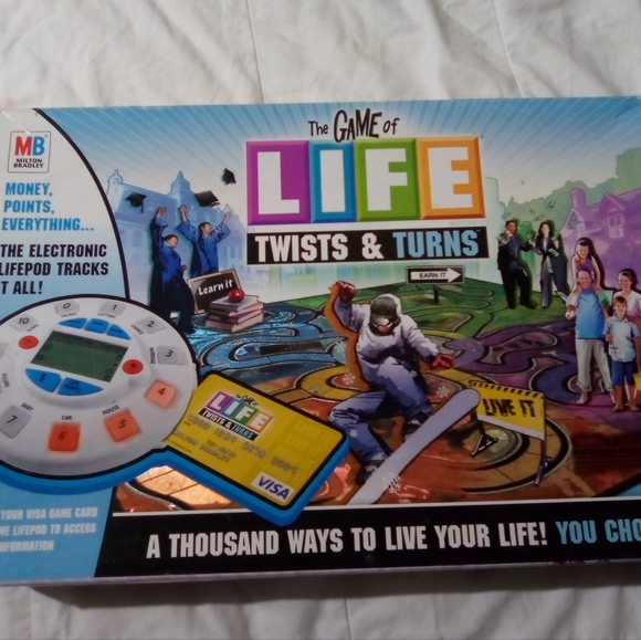 Games | The Game Of Life Twists Turns Electronic Board Game | Poshmark